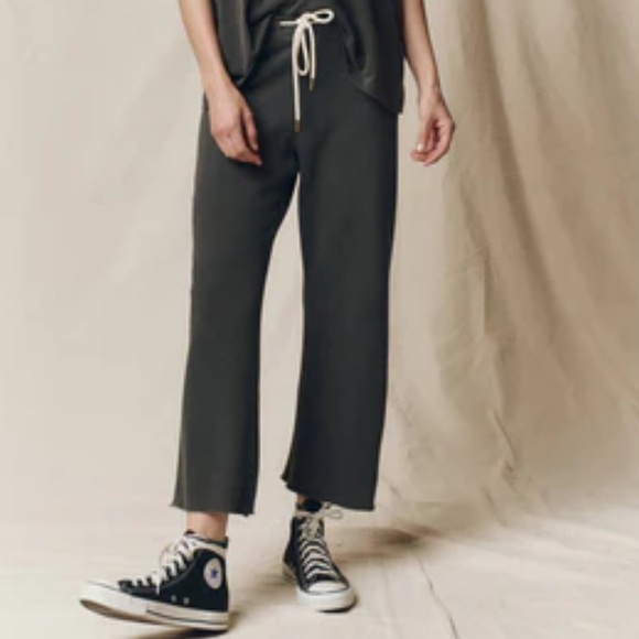 THE GREAT. | Pants & Jumpsuits | The Great Wide Leg Cropped Sweatpants ...